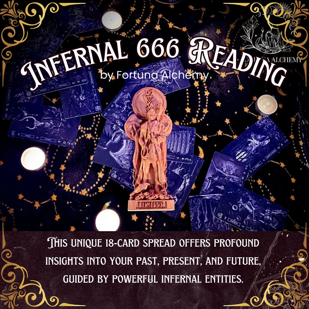 Infernal Divine 6-6-6 Life Path Tarot Card Reading - Spiritual Guidance ...