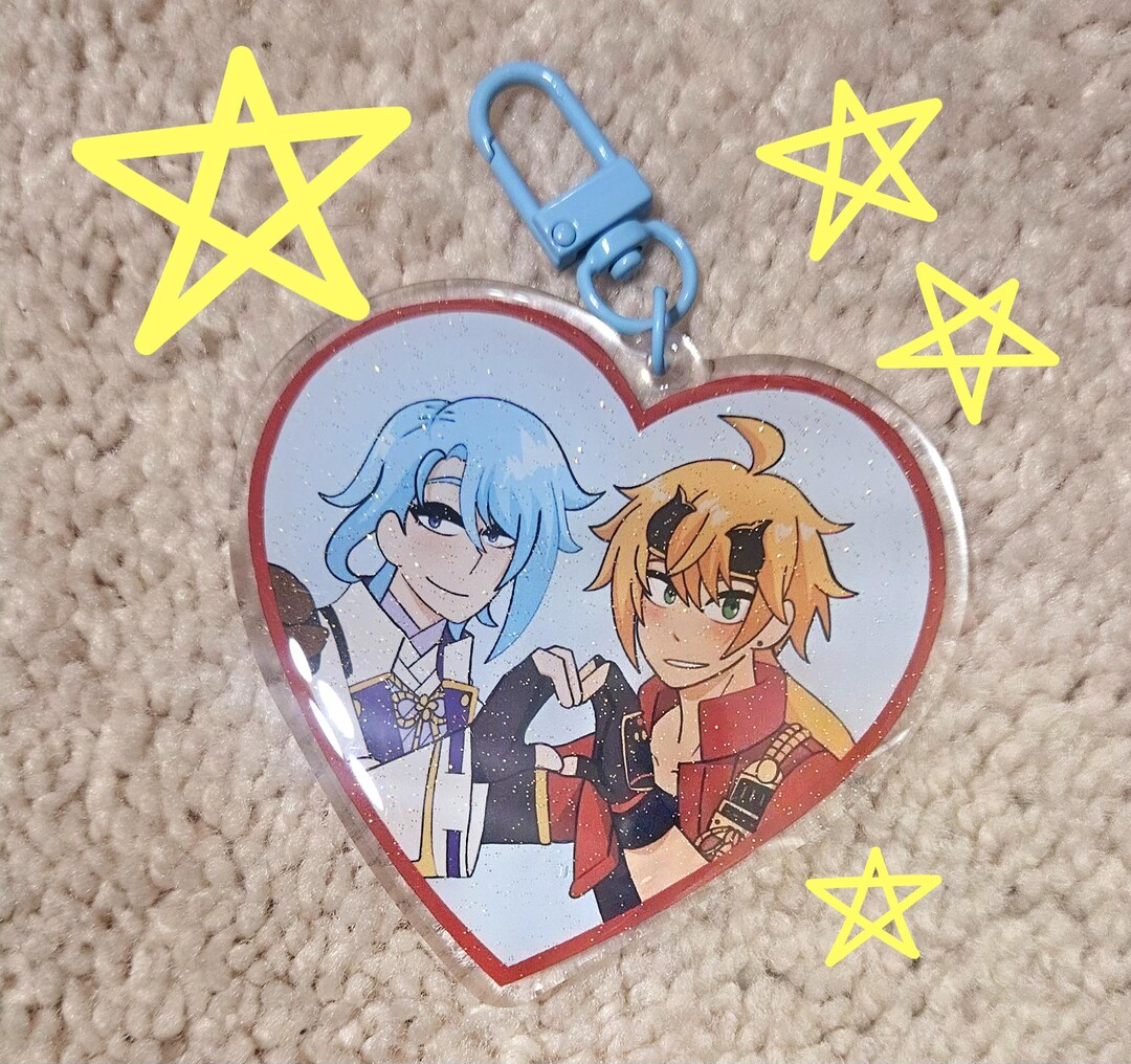 Ayathoma Heart Keychain - Etsy