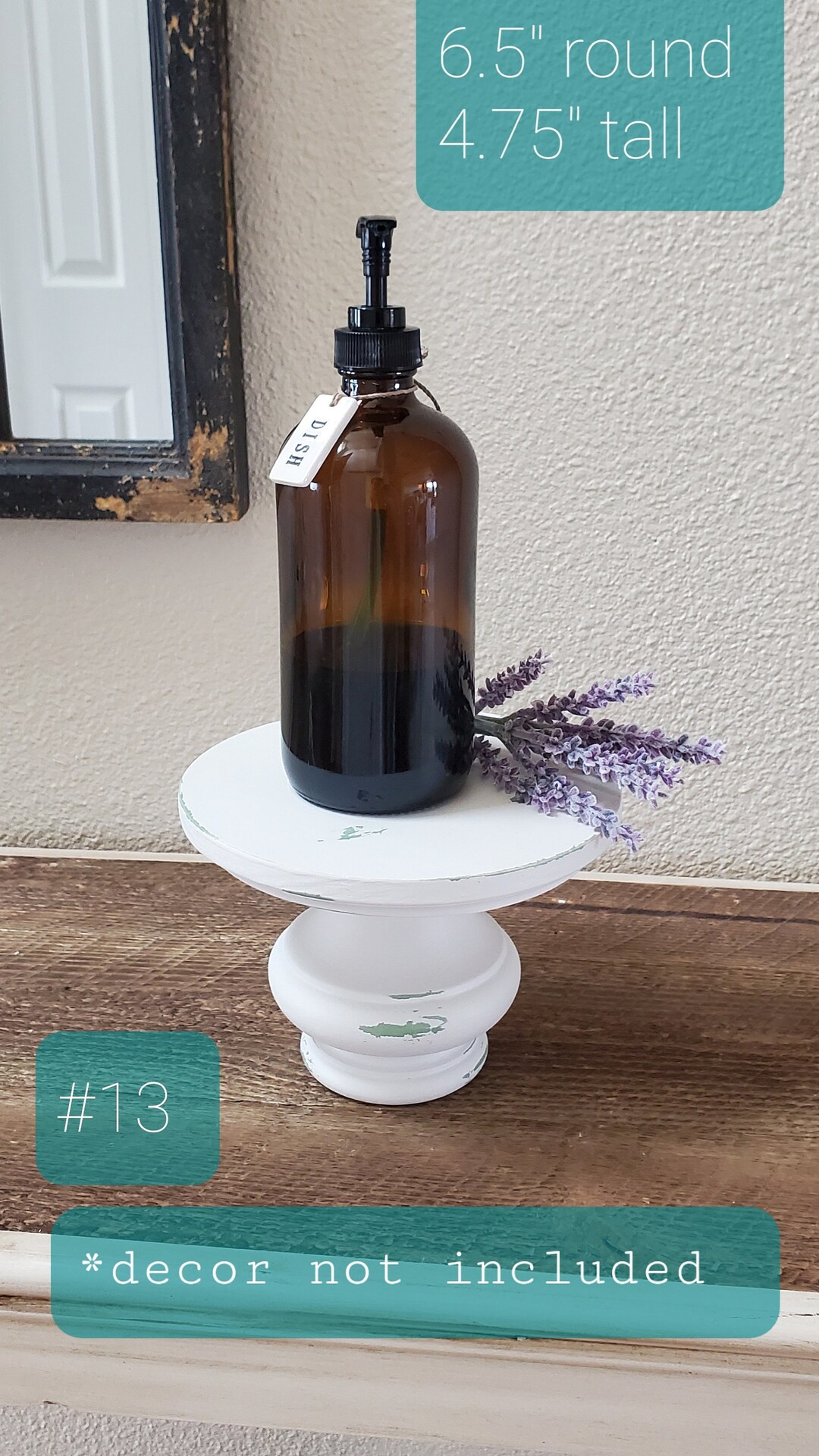 Round Wooden Display Riser - Etsy