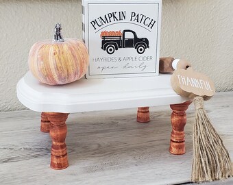 Mini Display Stool Mini Display Stool Wooden Riser Wooden Decor Living ...