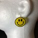 Smiley Face Earrings (free Shipping) - Etsy