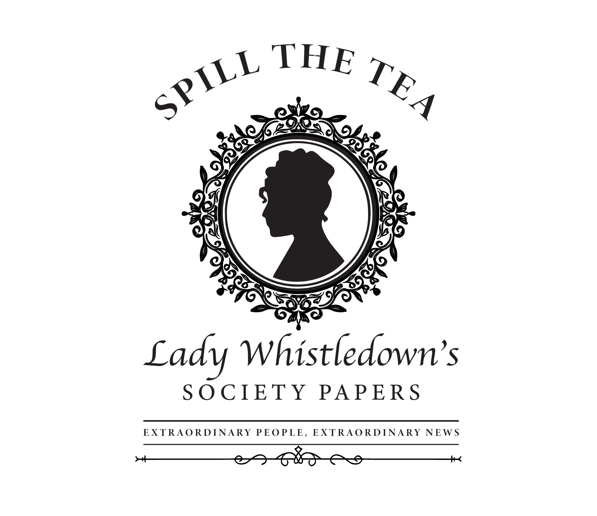 Bridgerton Inspired Lady Whistledown SVG PNG - Etsy