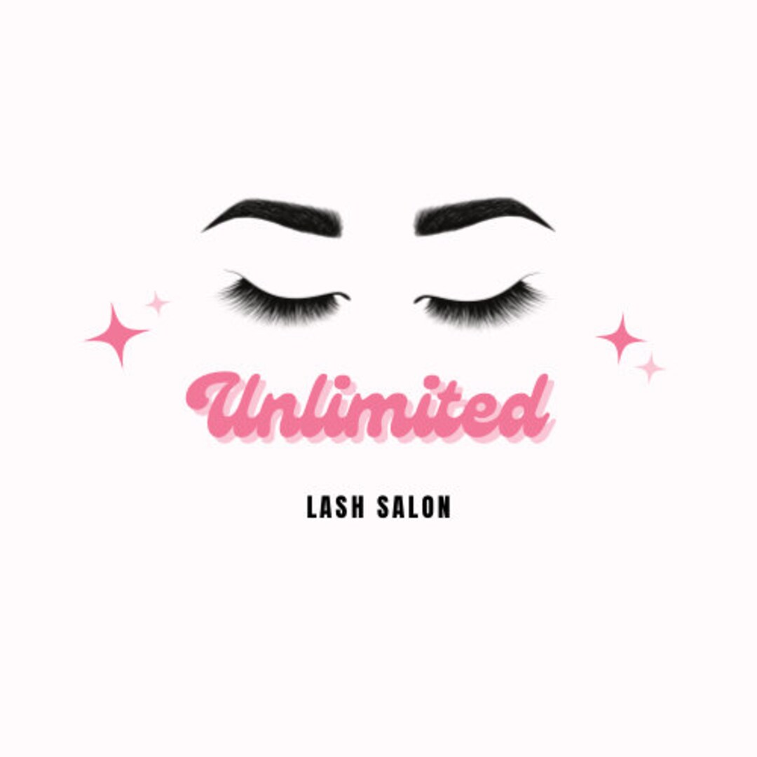 Lashes DIY Logo – a Pink Neon Small Business Logo Design Tailored for ...