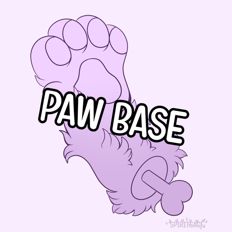 Paw Furry Base - Etsy