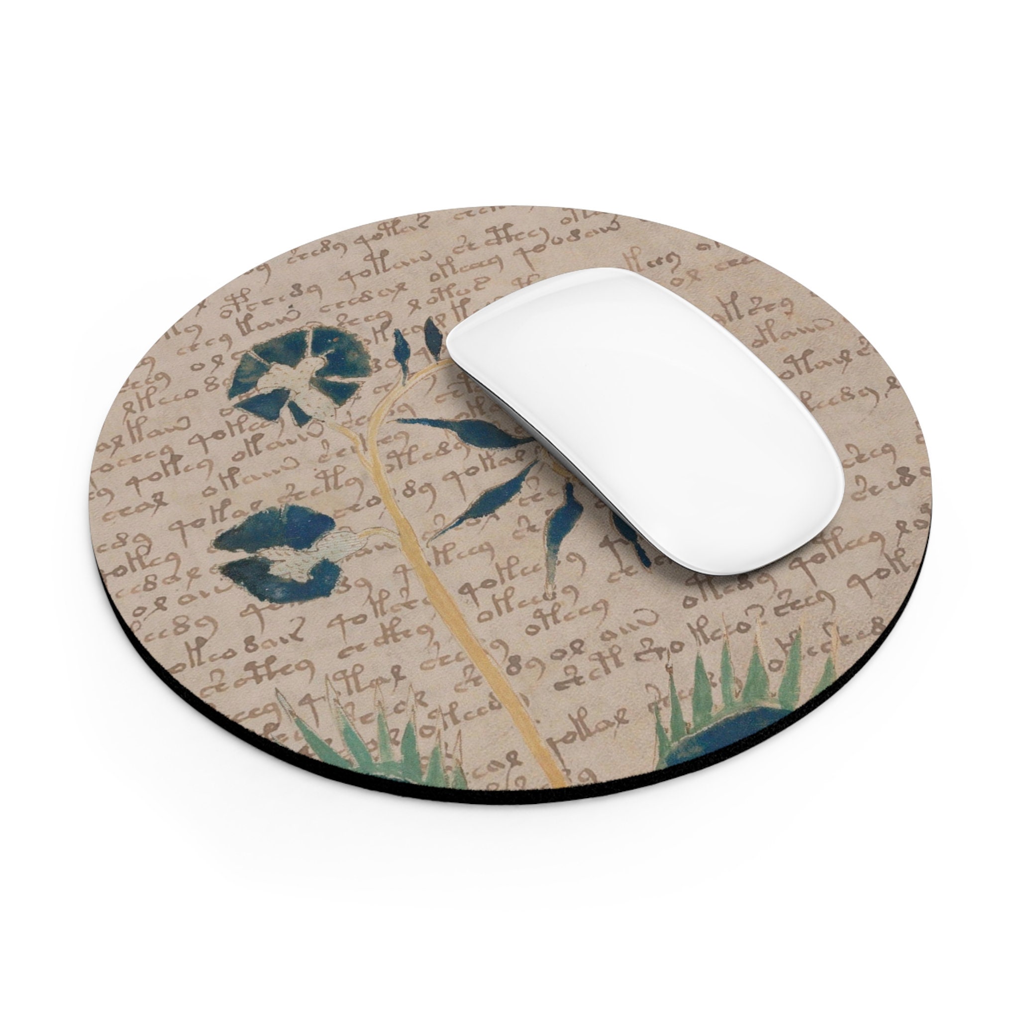 Voynich Manuscript Plant Wisdom Mouse Pad - Etsy