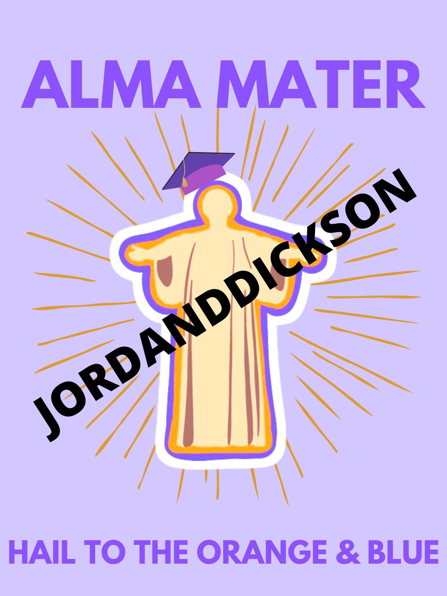 UIUC Alma Mater Poster - Etsy