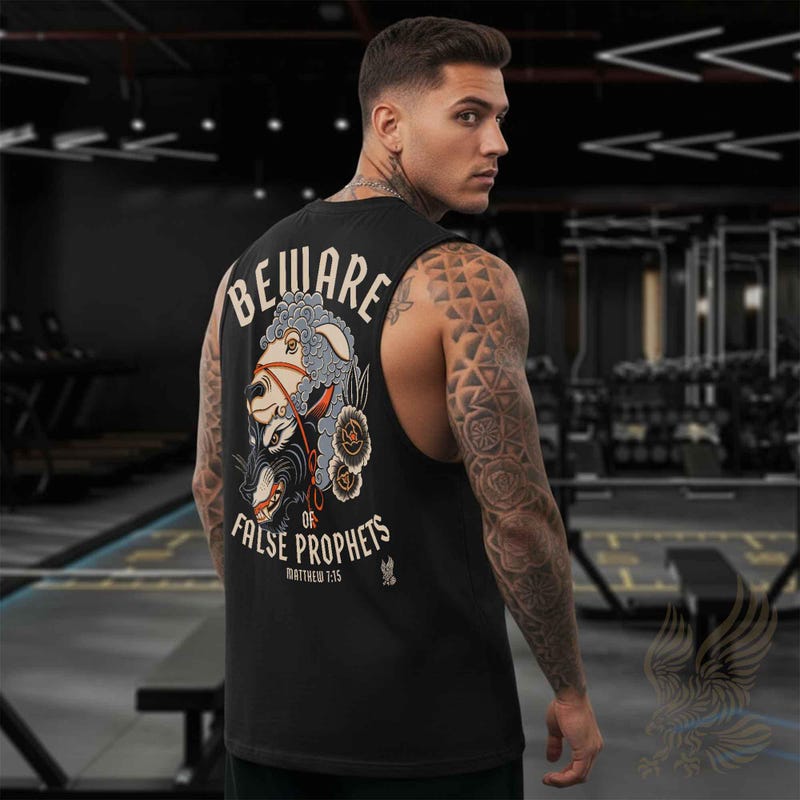 Mens Christian Muscle Tank - Etsy UK