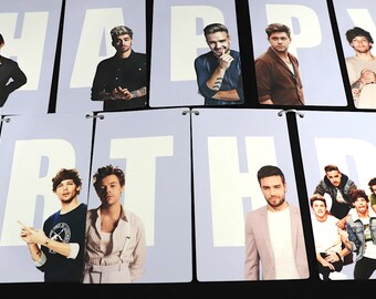 One Direction Banner Party - Etsy