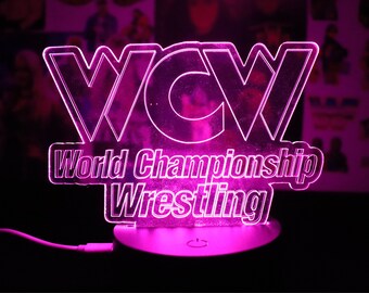 Wrestling Led Lamp - Etsy