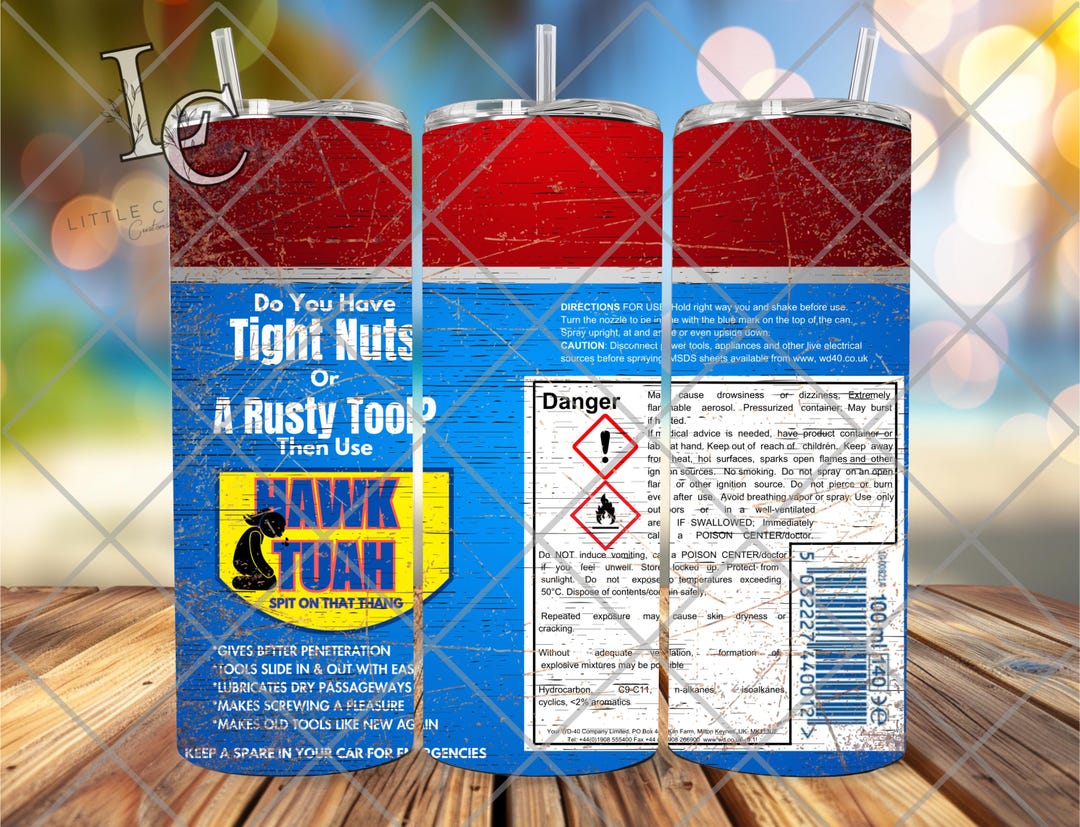 Hawk Tuah - Tight Nuts or a Rusty Tool - 20oz Skinny Tumbler - Etsy