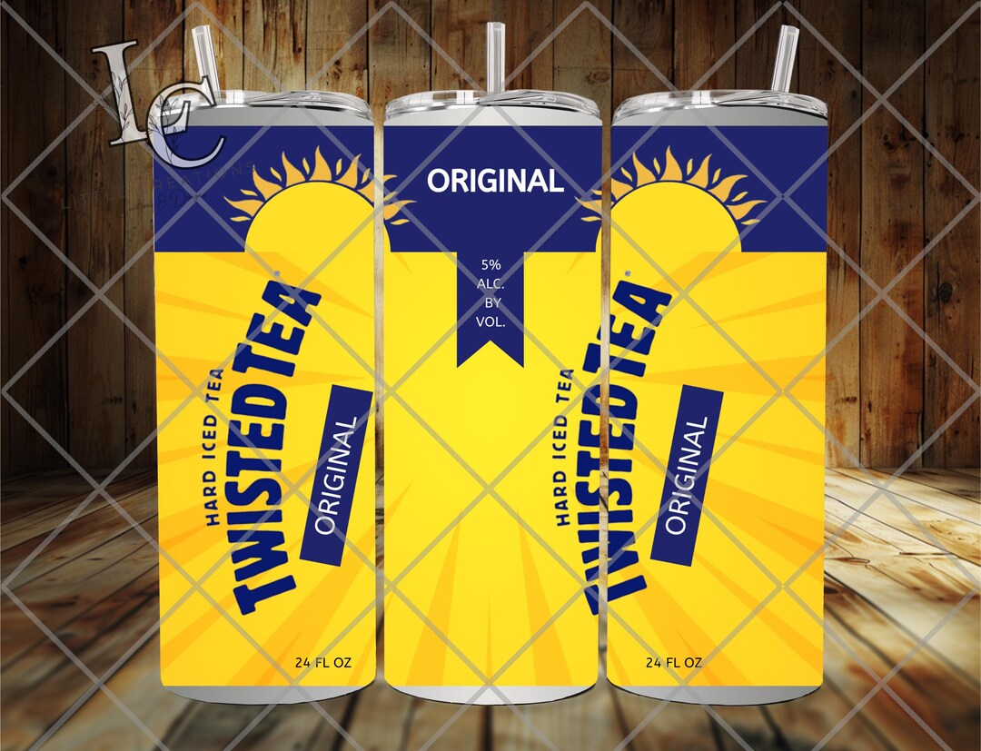 Twisted Tea - Alcohol - 20oz Skinny Tumbler - Sublimation - Etsy