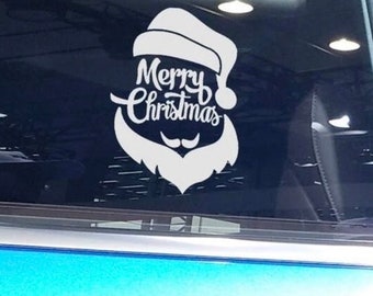 Large Window Decal Christmas - Etsy