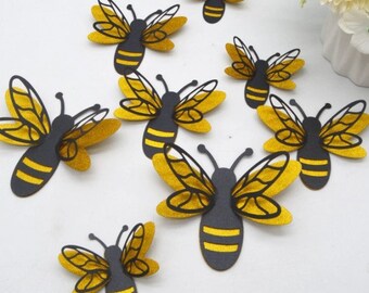 Bee 3d Stickers - Etsy