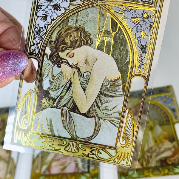 Art Nouveau Decals - Etsy