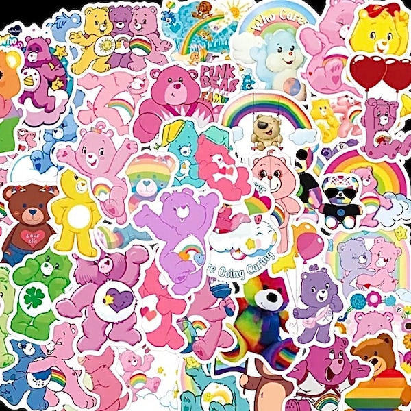 Care Bear Stickers - Etsy