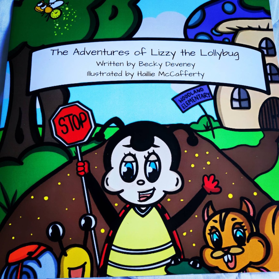 The Adventures of Lizzy the Lollybug - Etsy