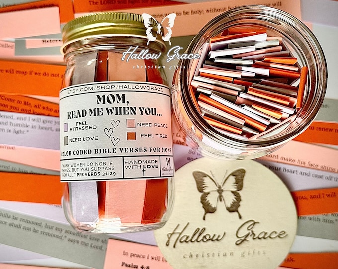 Mom Read Me When Jar, Bible Verse for Mother's, Emotions and Feelings ...