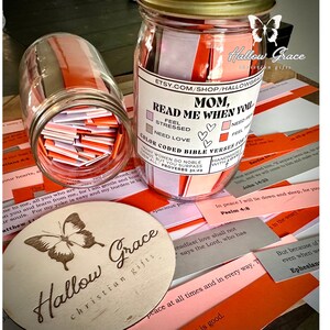 Mom Read Me When Jar, Bible Verse for Mother's, Emotions and Feelings ...