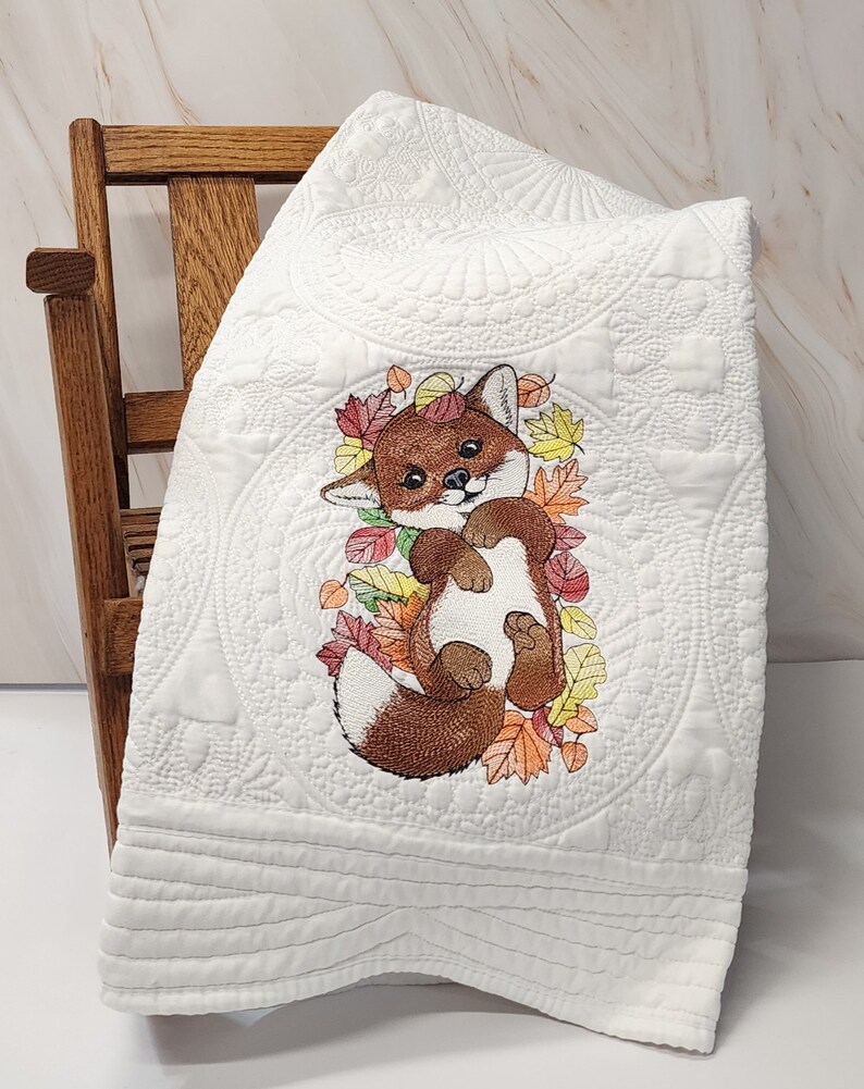 Embroidered Heirloom Baby Quilt - Etsy
