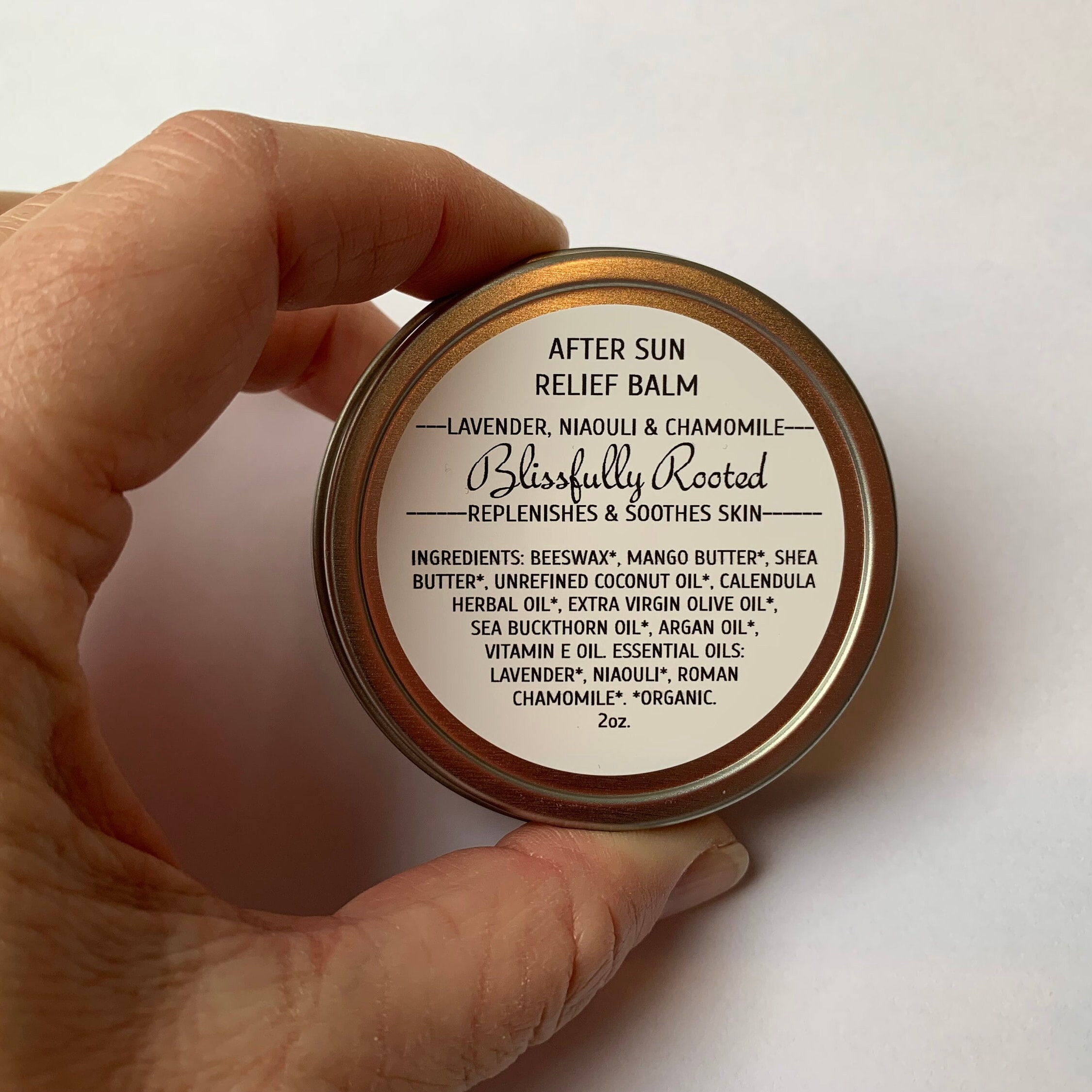 After Sun Balm Sunburn Relief Natural Skincare Lavender - Etsy