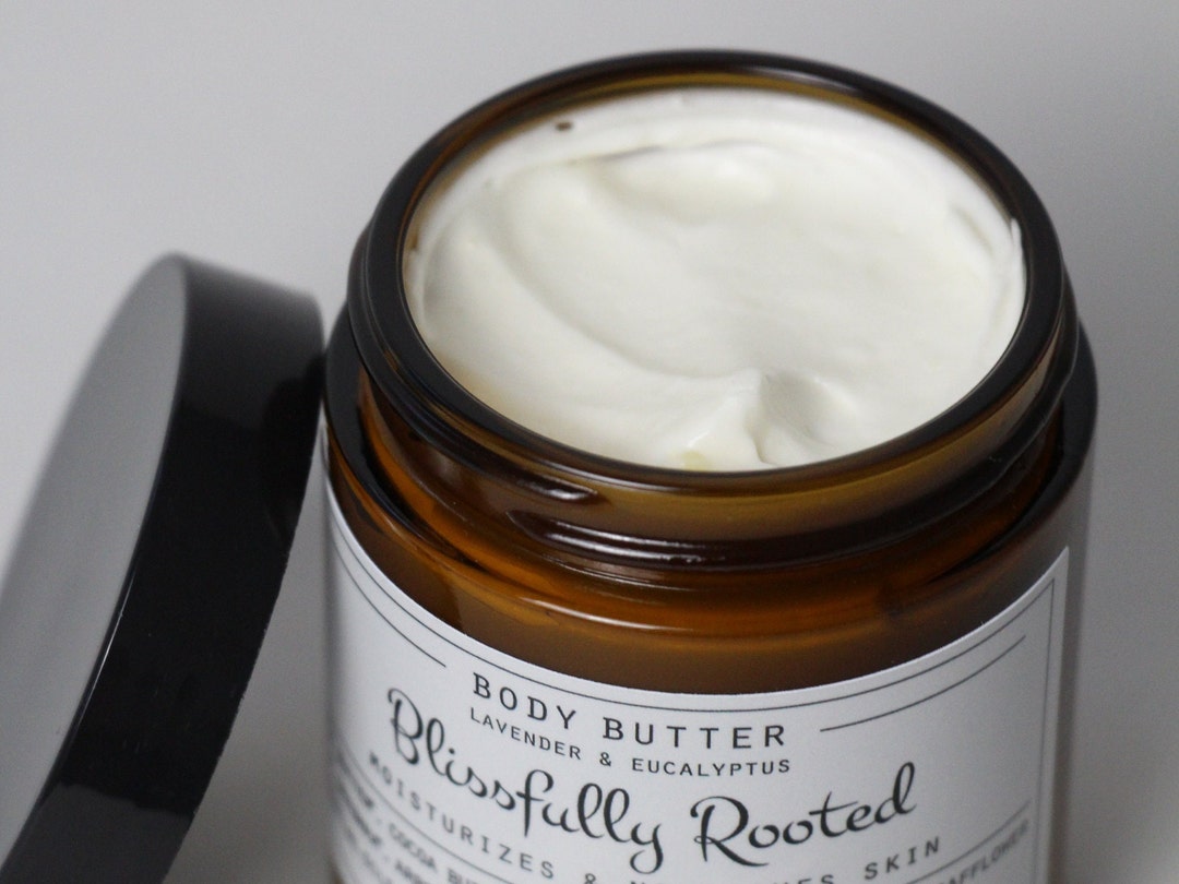Organic Shea Body Butter, Vanilla Peppermint, Lavender Patchouli ...