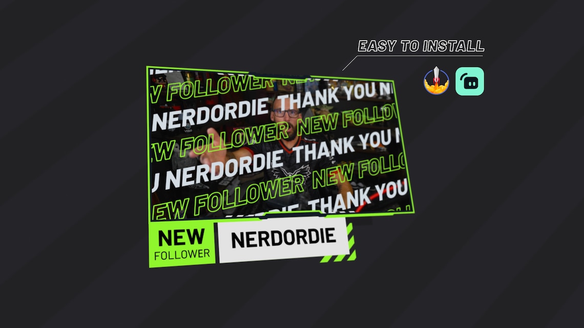 React Reactive Webcam Widget Twitch Events Youtube Events Facebook Events Compatible With ...