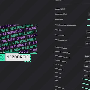 React Reactive Webcam Widget Twitch Events Youtube Events Facebook Events Compatible With ...