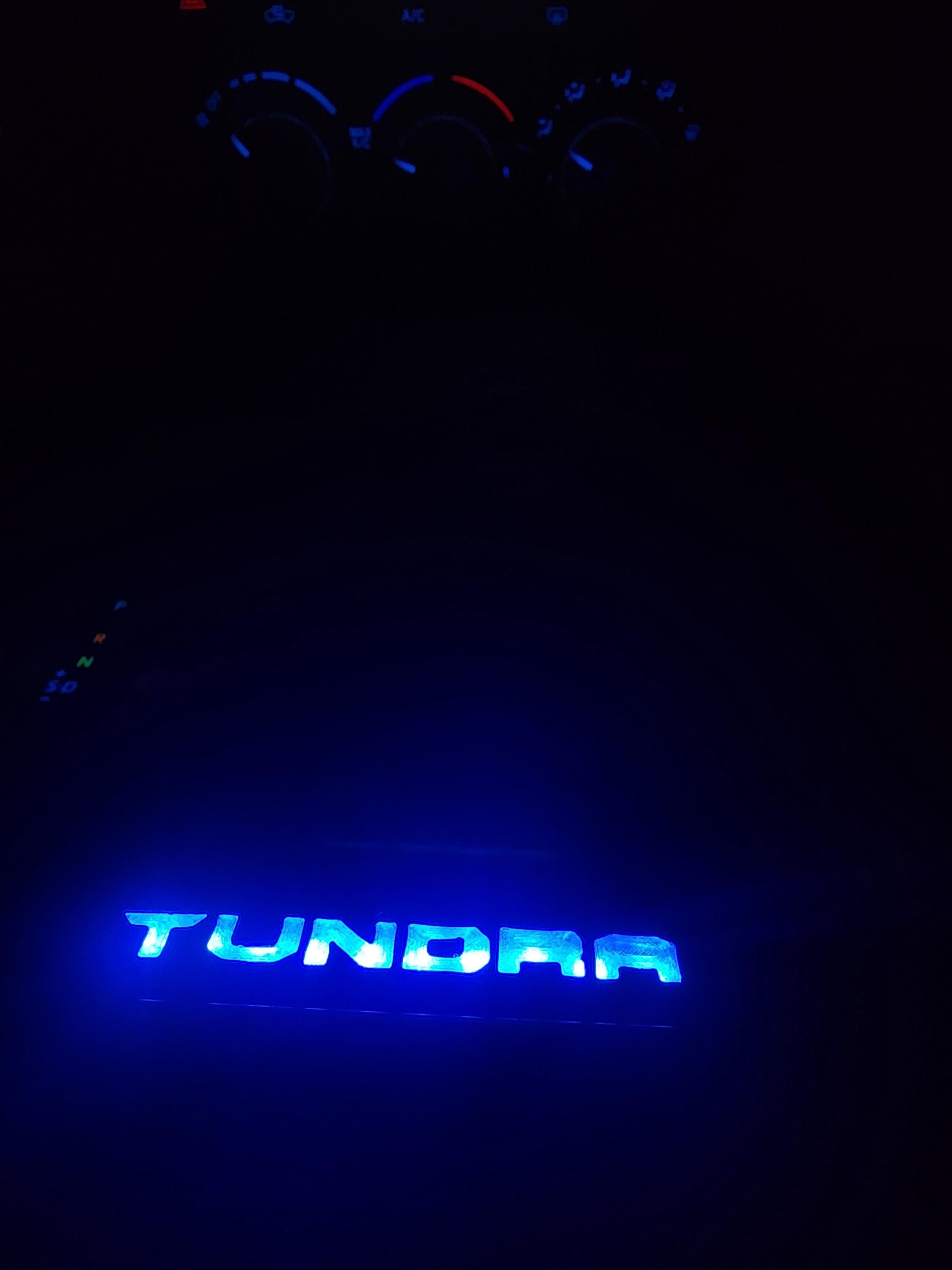 2014-2021 Tundra Center Console LED Badge - Etsy