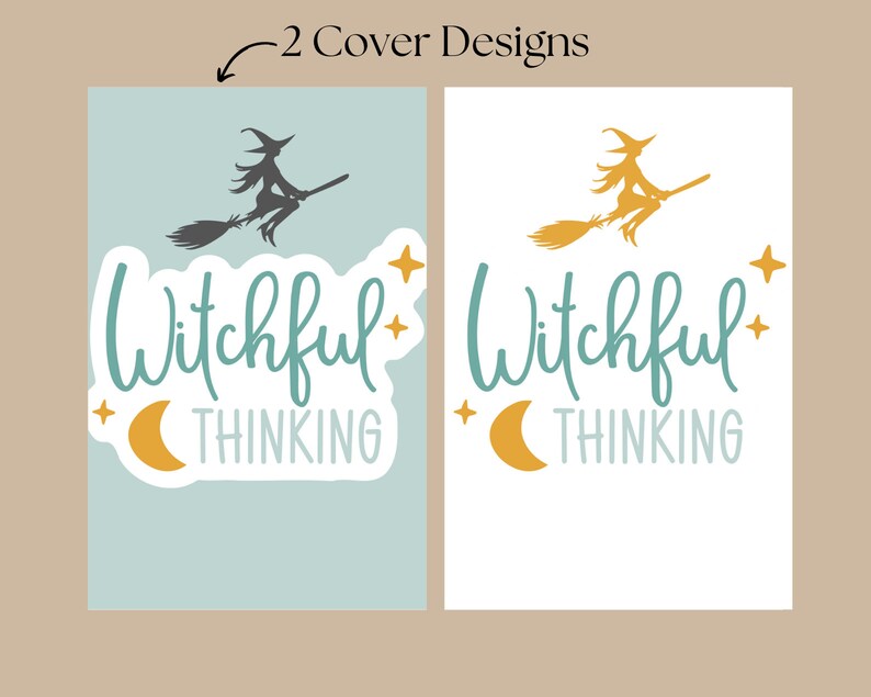 Printable Diary Journal, Witch Thinking Diary, Diary for Her, Printable ...
