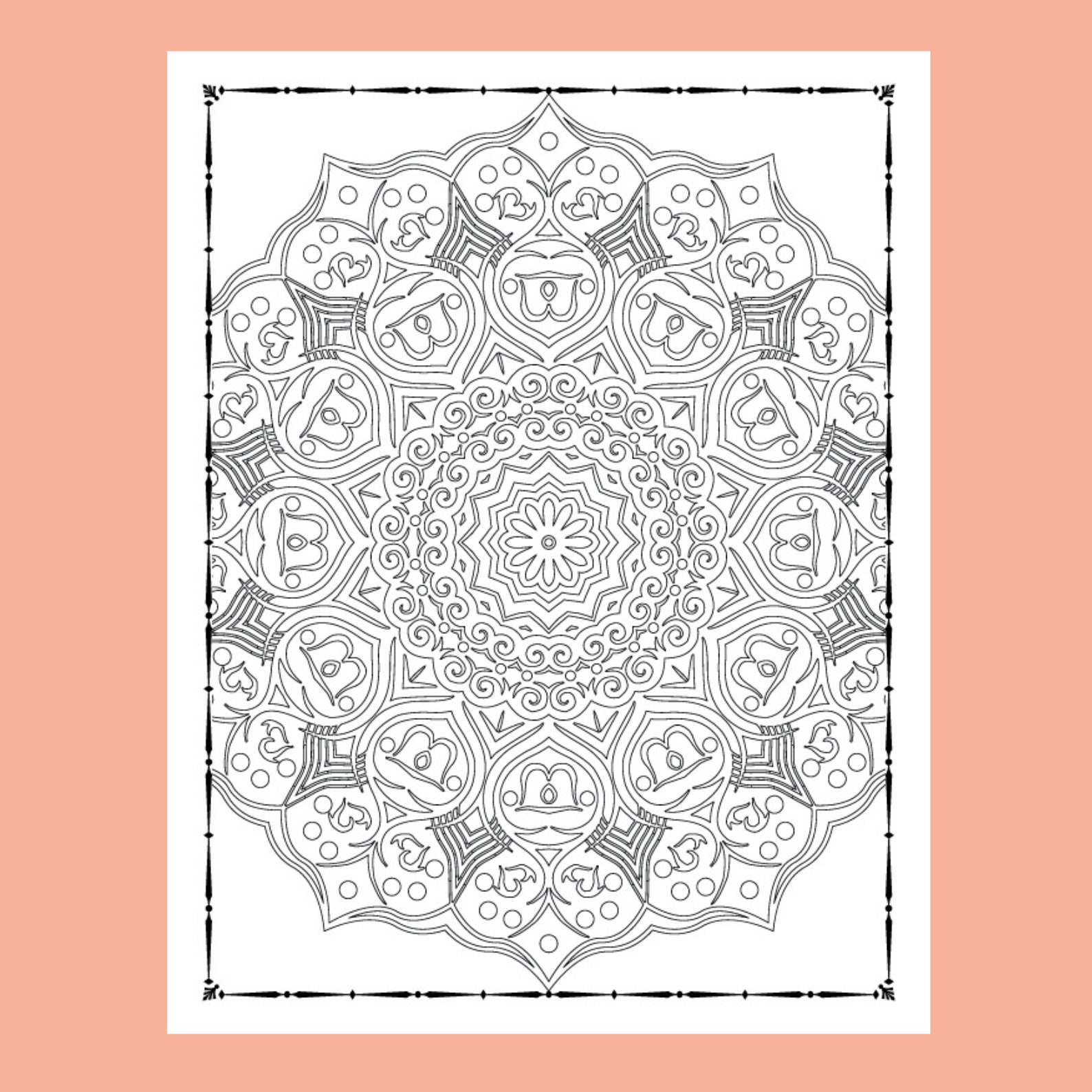 Anxiety Relief Coloring Pages. Anxiety Relief Printable Coloring Book ...