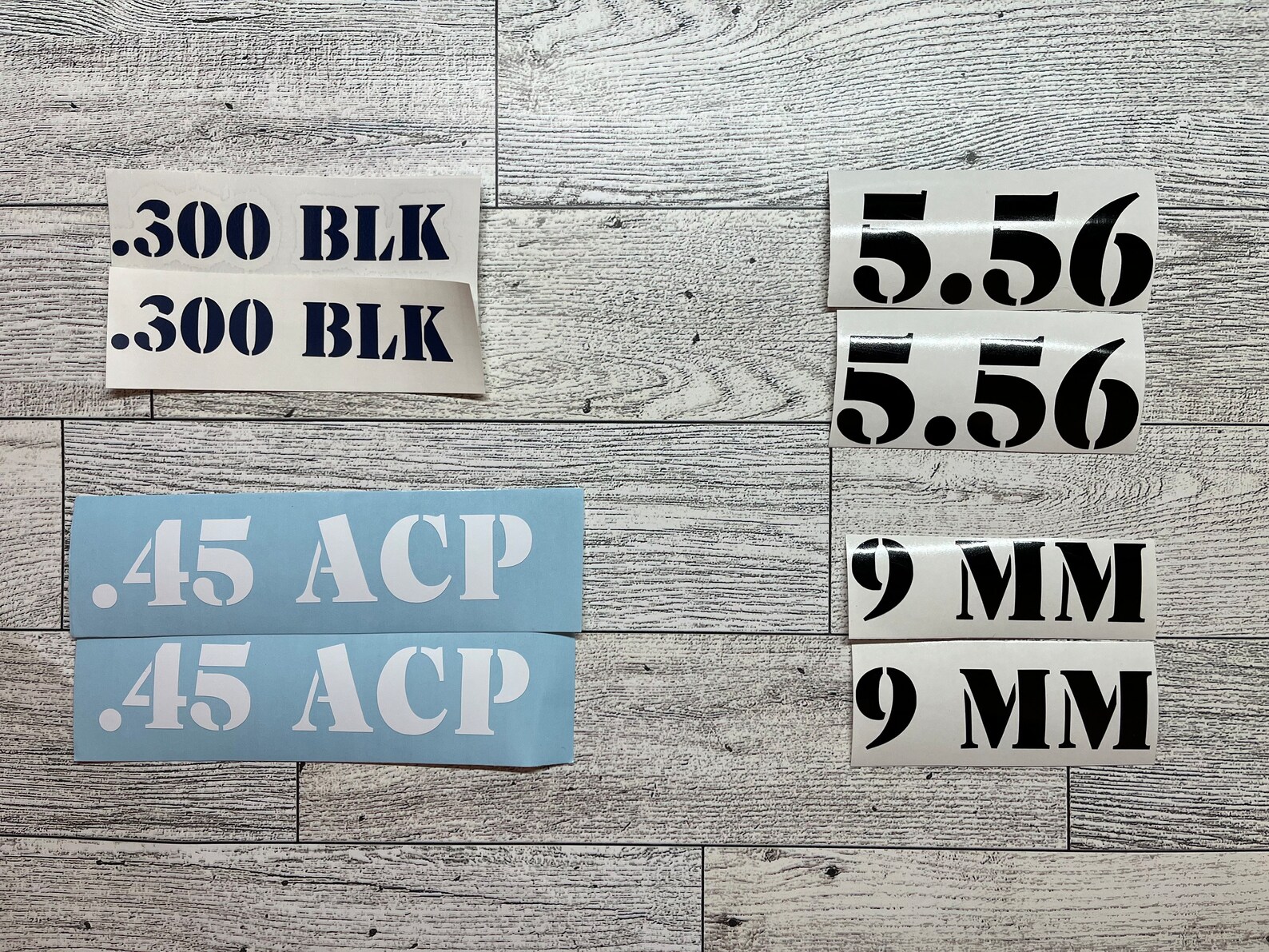 2 Ammo Can Caliber Label Vinyl Decal Stickers Ammo - Etsy