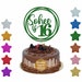 Custom Age Cake Topper Personalised Age Cake Topper Birthday Cake ...