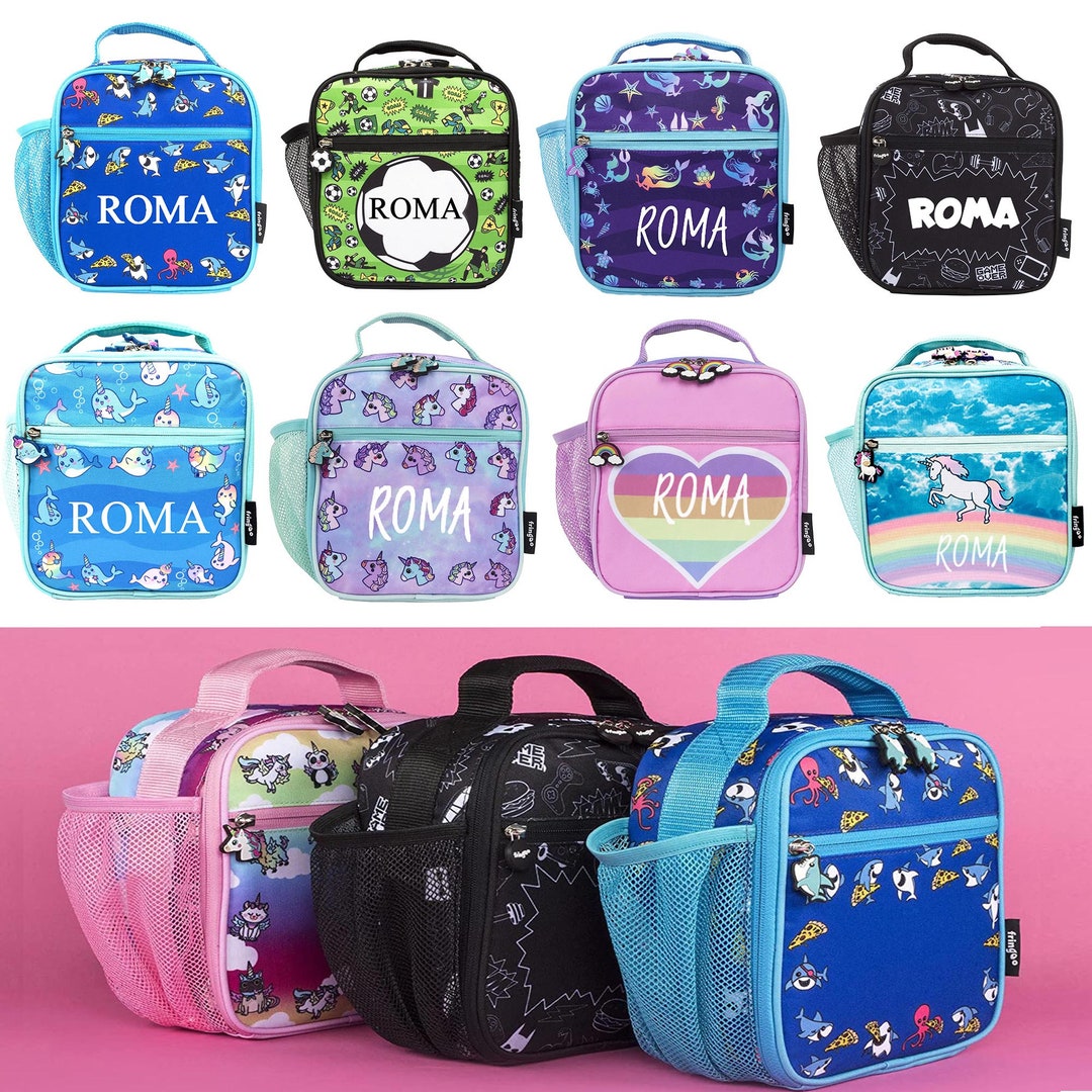 Roma Personalised Insulated Lunch Bag Kids Lunch Bag Fully Insulated ...