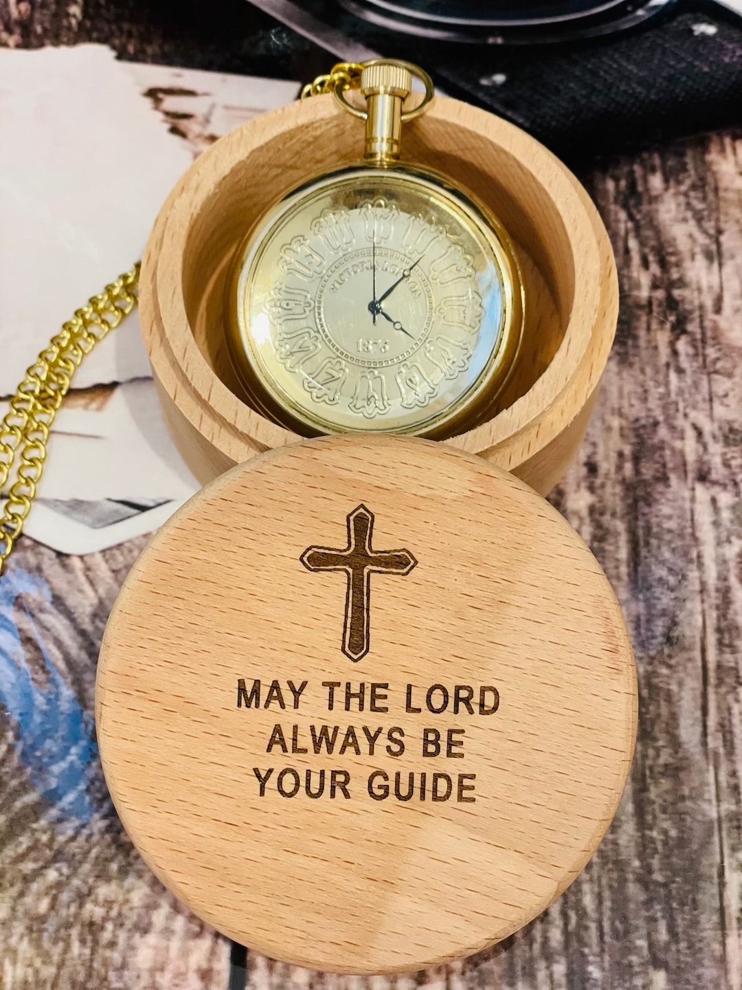 Personalized Pocket Watch With Photo Memorial Photo Pocket Watch ...