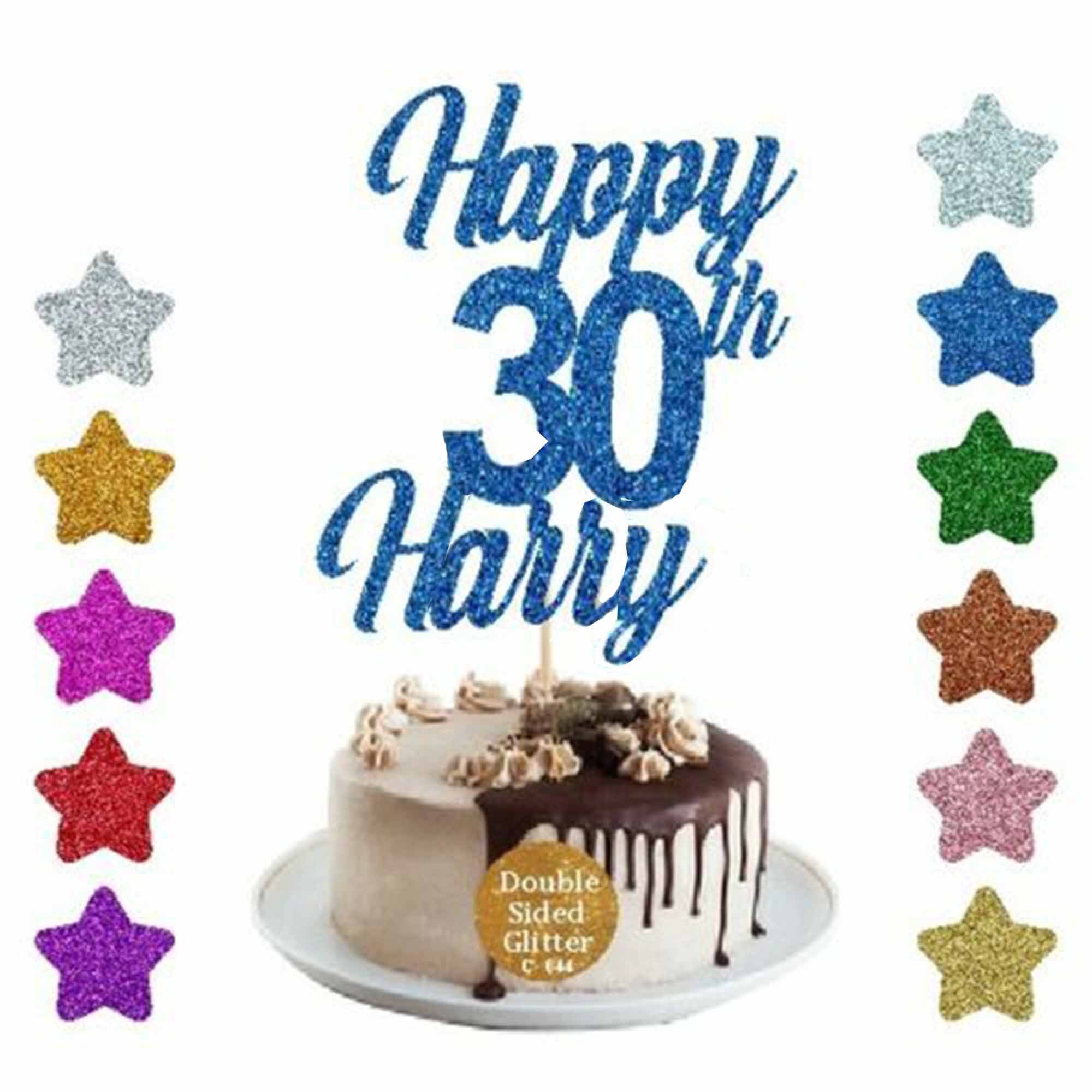 Custom Age Cake Topper Personalised Age Cake Topper - Etsy