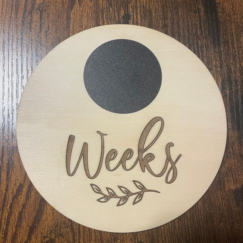 Pregnancy Weekly Signs - Etsy