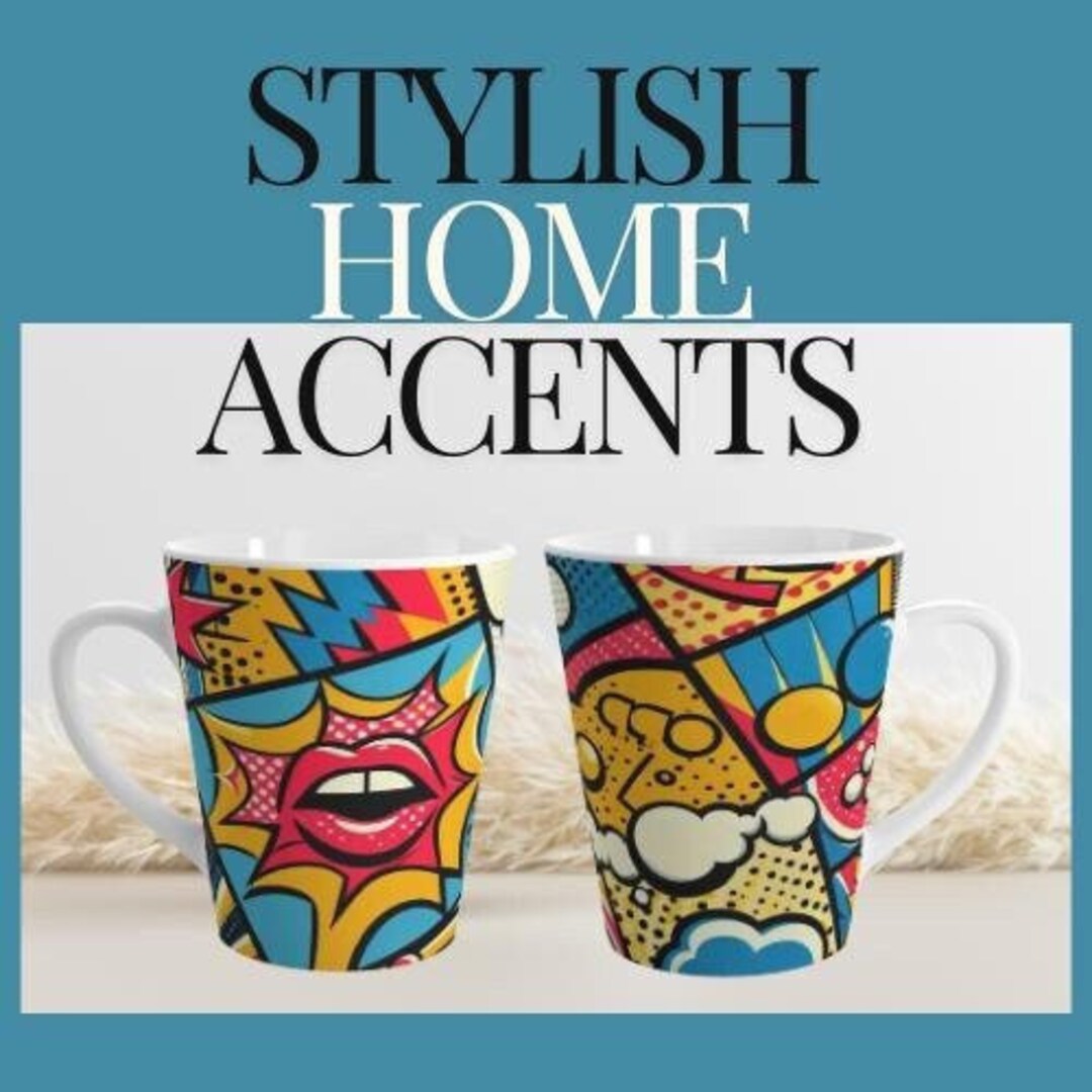 Retr O, Lat Te, Mug, Simp Le, Retroful, Poppy Coffee Mug, Brig Ht, Cer ...