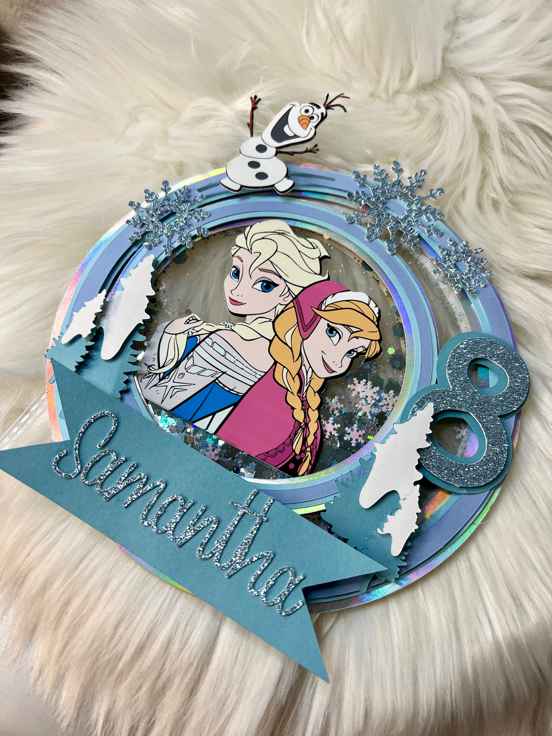 Frozen Cake Topper - Etsy