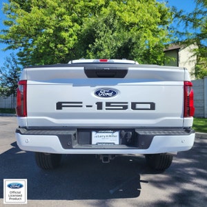 2021-2026 Ford F-150 Tailgate Letter F150 Vinyl Inserts Decals Stickers ...