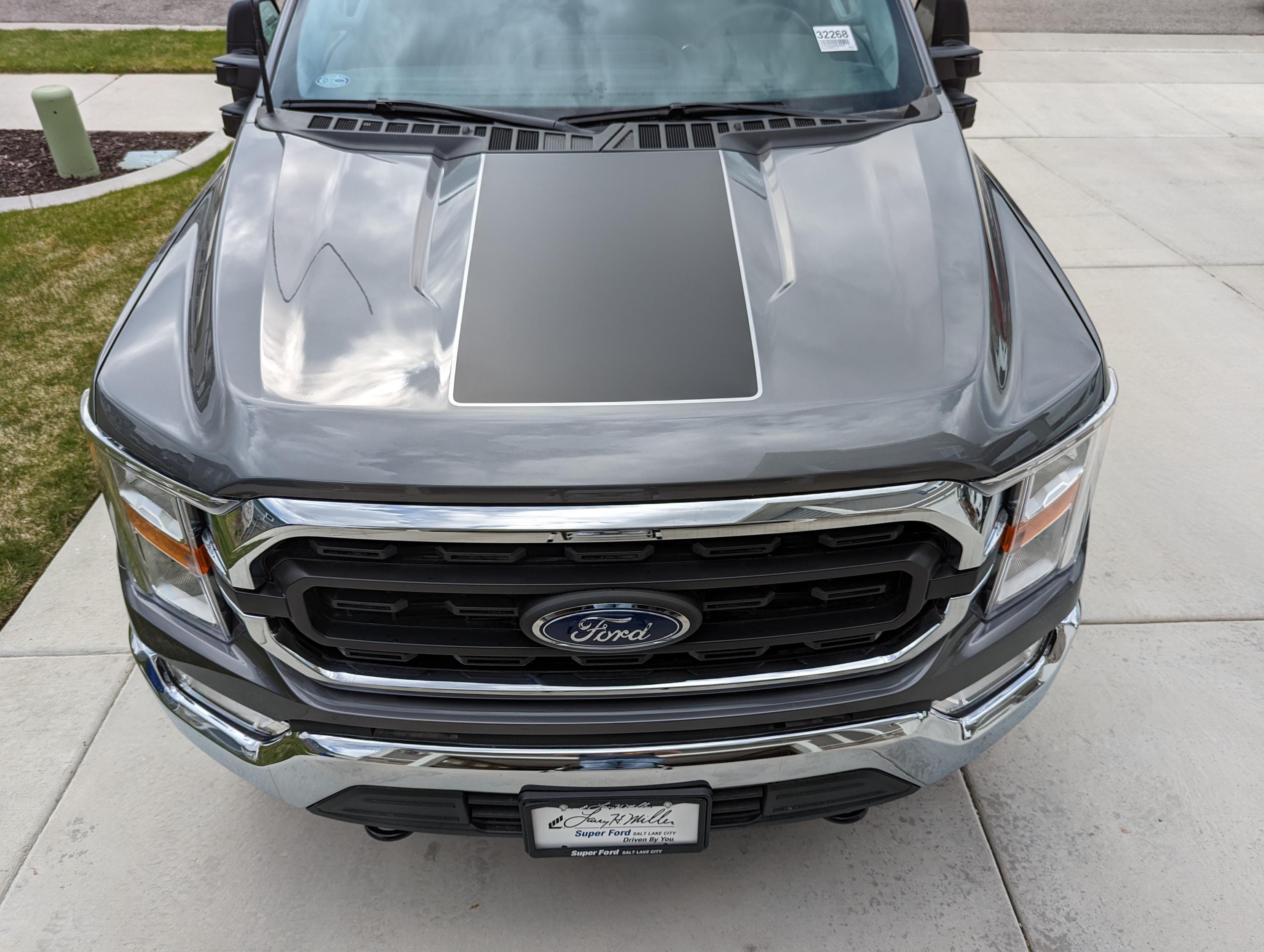 2021-2024 Ford F150 Hood Stripe Decal With Outlines - Etsy