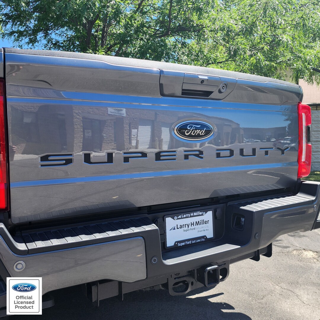 2023-2025 Super Duty Tailgate Letters Inserts - Etsy