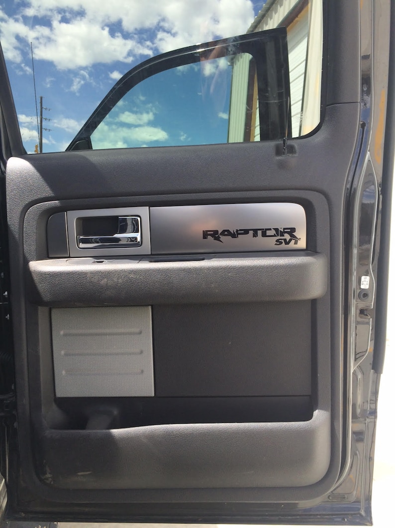 2010-2014 Ford Raptor Interior Door Vinyl Decals - Pair - Etsy