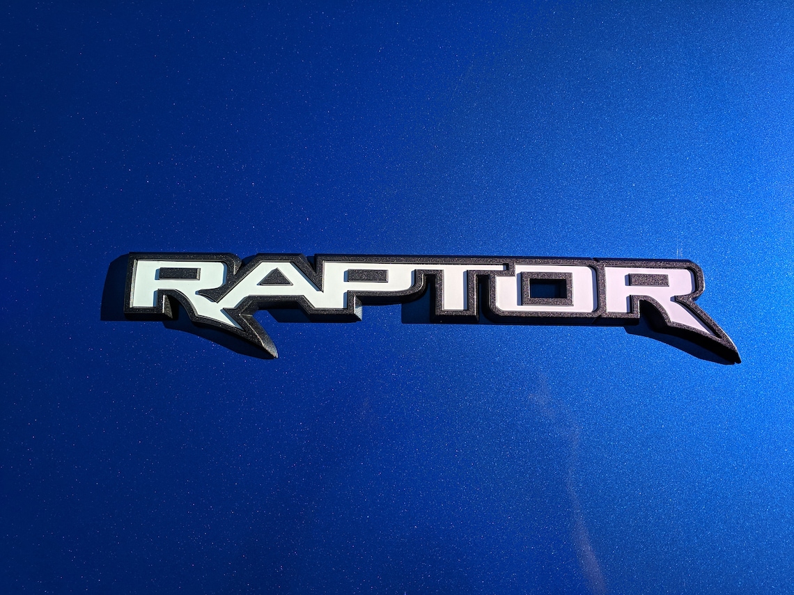 2017-2020 Ford Raptor Rear Emblem Inlay Vinyl Decal - Etsy