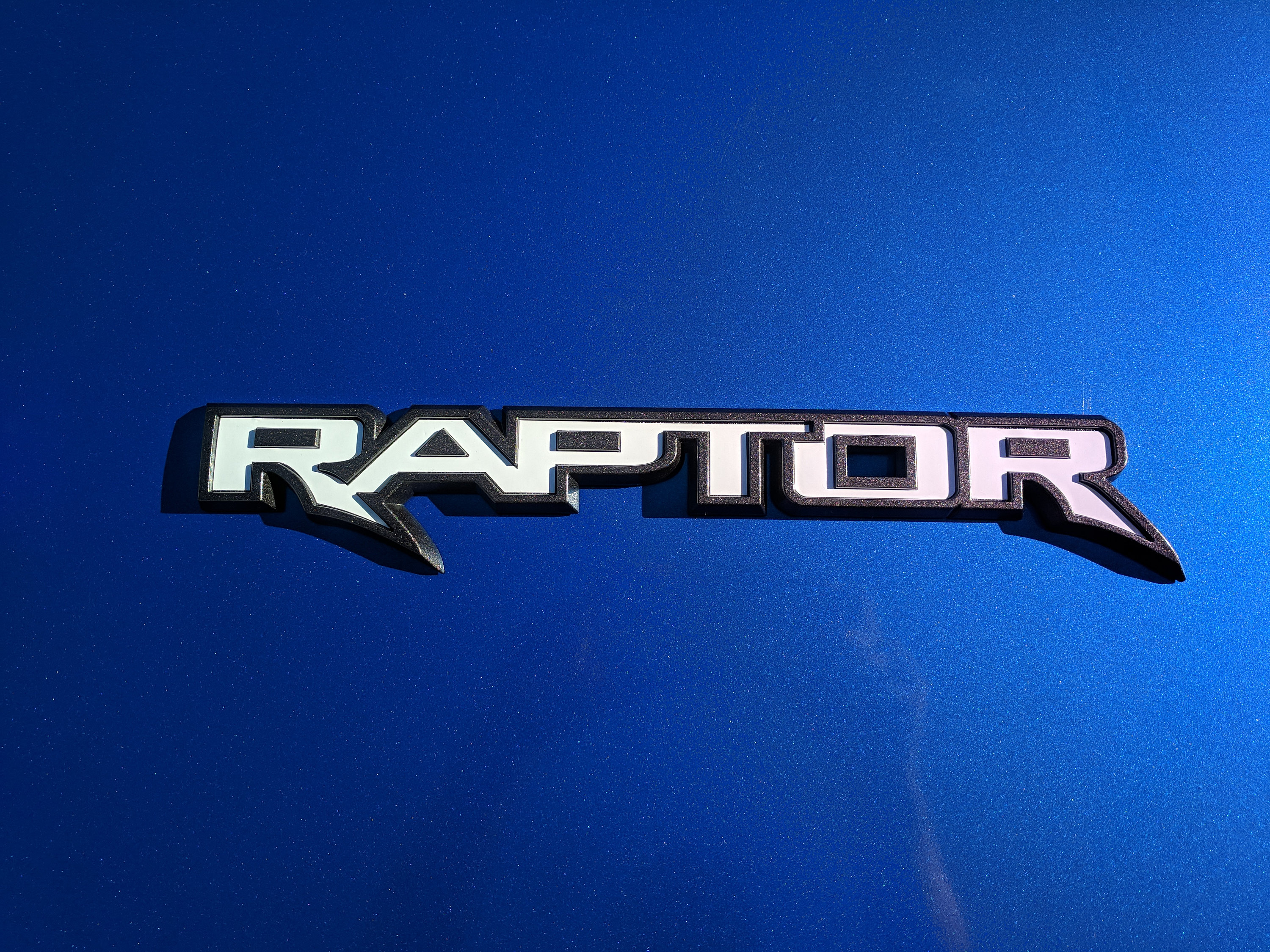 2017-2020 Ford Raptor Rear Emblem Inlay Vinyl Decal - Etsy
