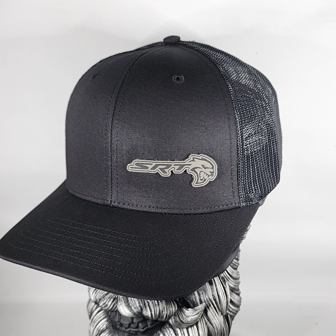 New Side SRT Hellcat Hat V2 Richardson 112 Leatherette Hat Patch - Etsy