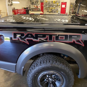 2017-2020 Ford F-150 Raptor Factory Style Bed Graphics With Outlines ...