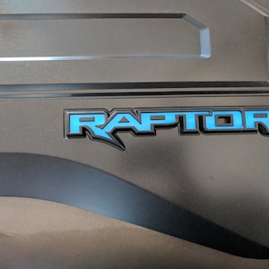 2017-2020 Ford Raptor Rear Emblem Inlay Vinyl Decal - Etsy