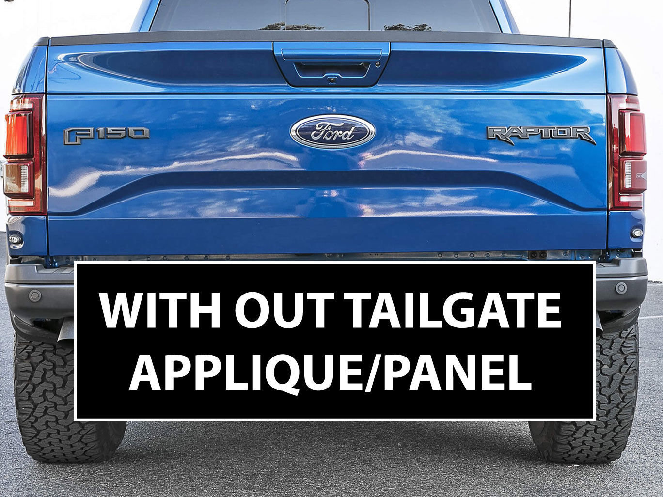 2021-2023 Ford Raptor Rear Emblem Reflective Overlay Decal - Etsy