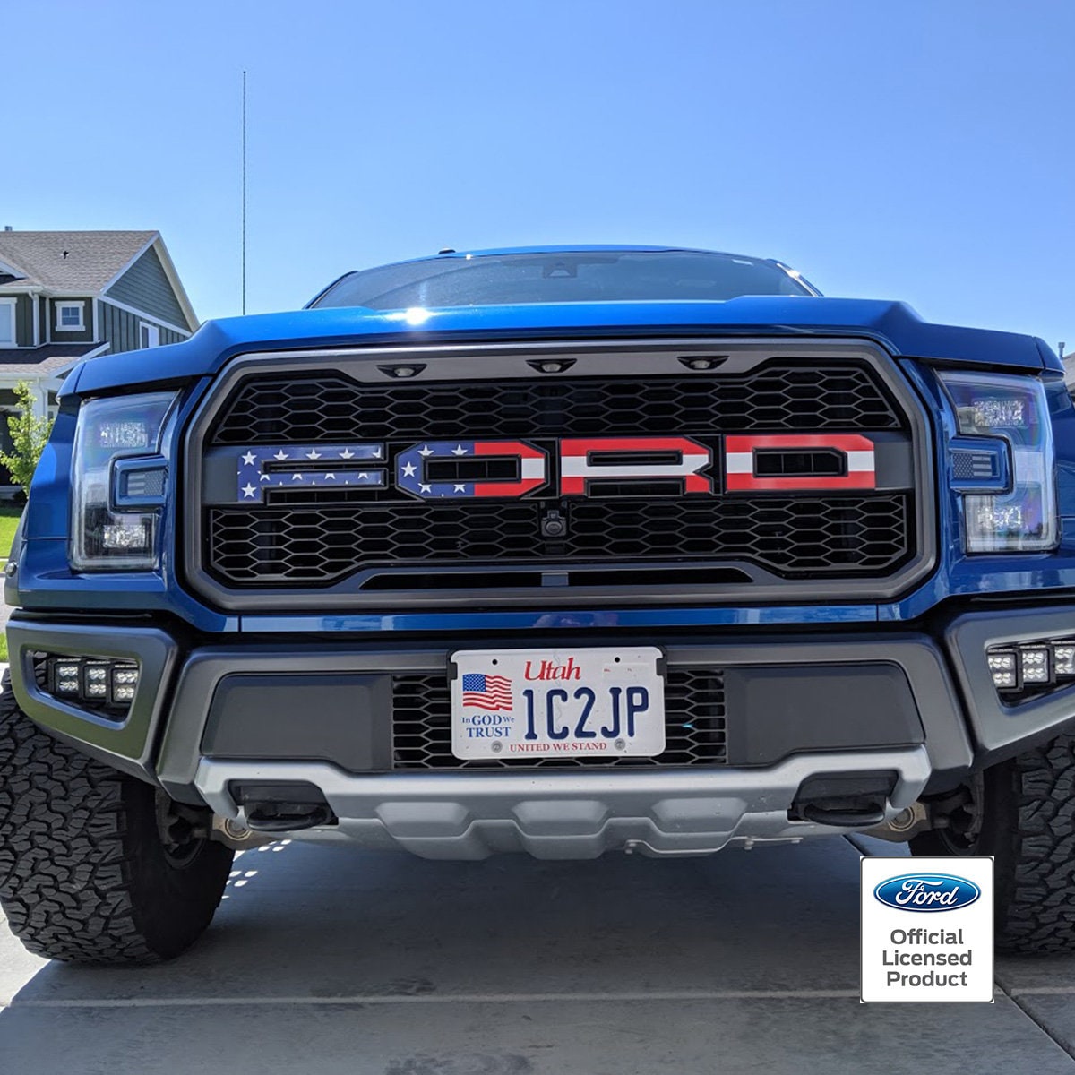 2017-2020 Ford Raptor American Flag Grille Letters - Etsy
