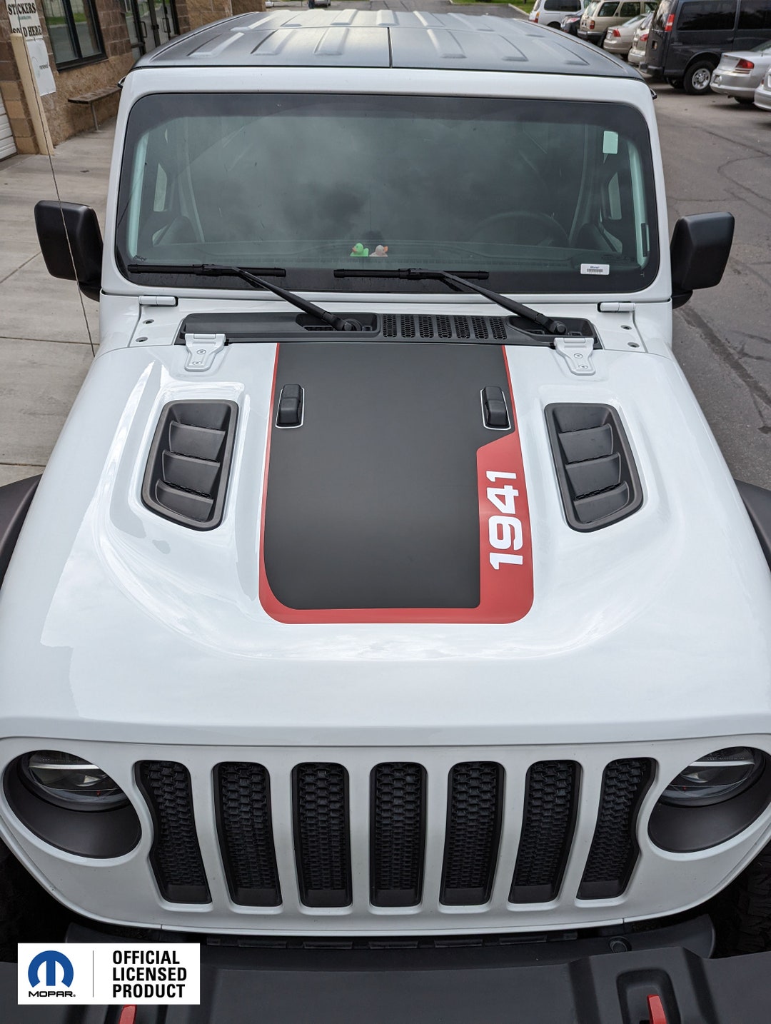 FITS 2018-2023 Jeep Wrangler Rubicon Hood Stripe Vinyl Decal 1941 V1 - Etsy
